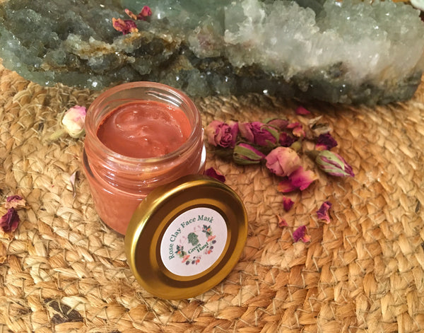 Detoxifying Herb & Zam Zam Fortified Pink Rose Clay Face Mask – Islamic ...